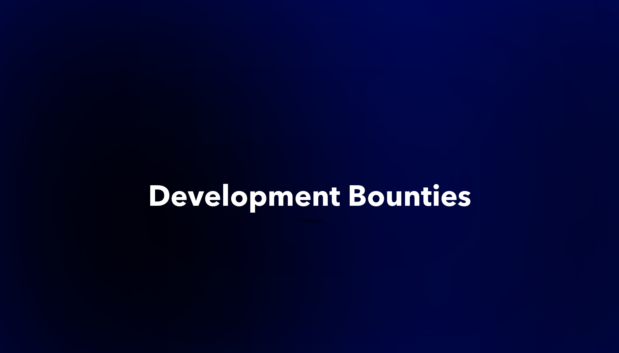 Development Bounties | Dework